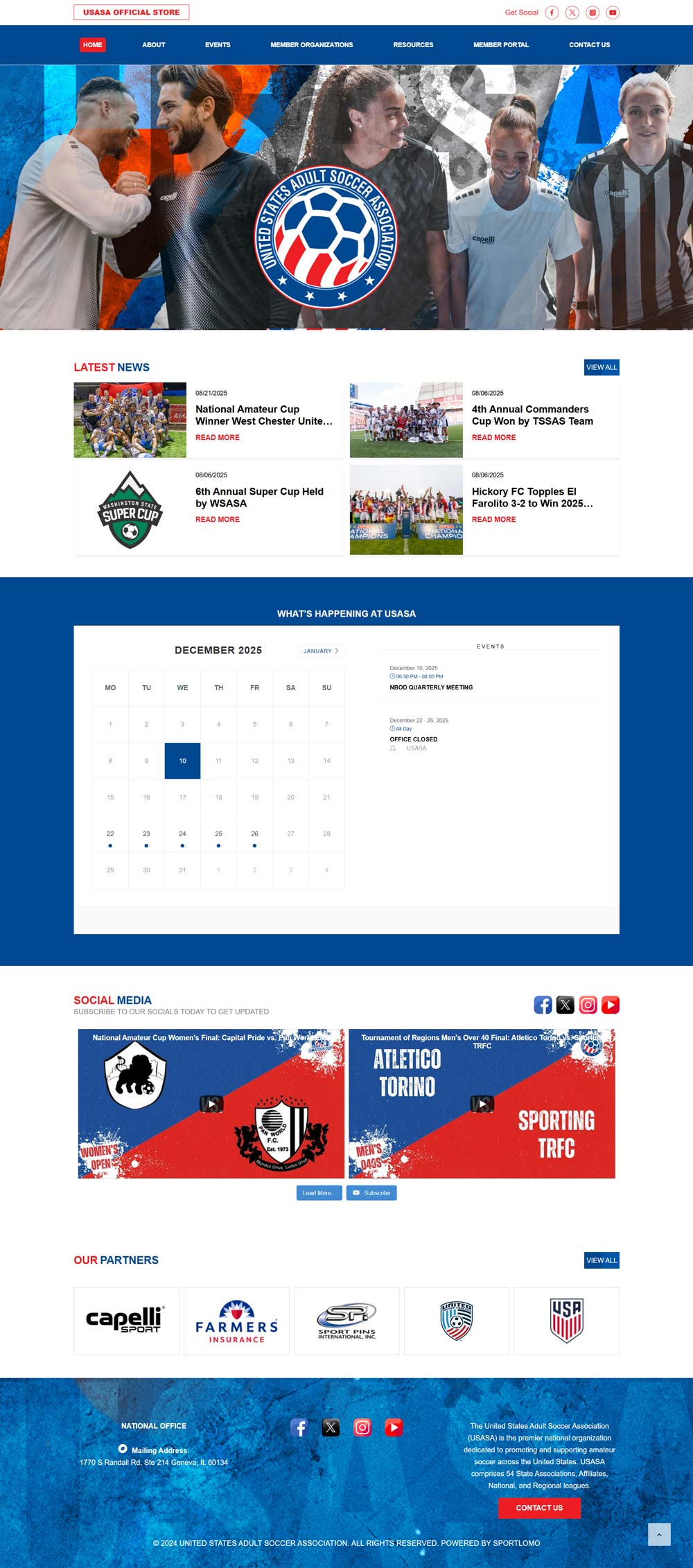 Sports Website Portfolio, designing since 2000 | SportLoMo